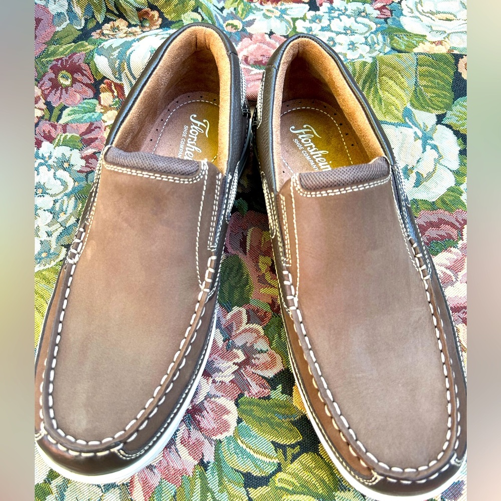 Florsheim Lakeside Moc Toe Slip On Shoes - Gem